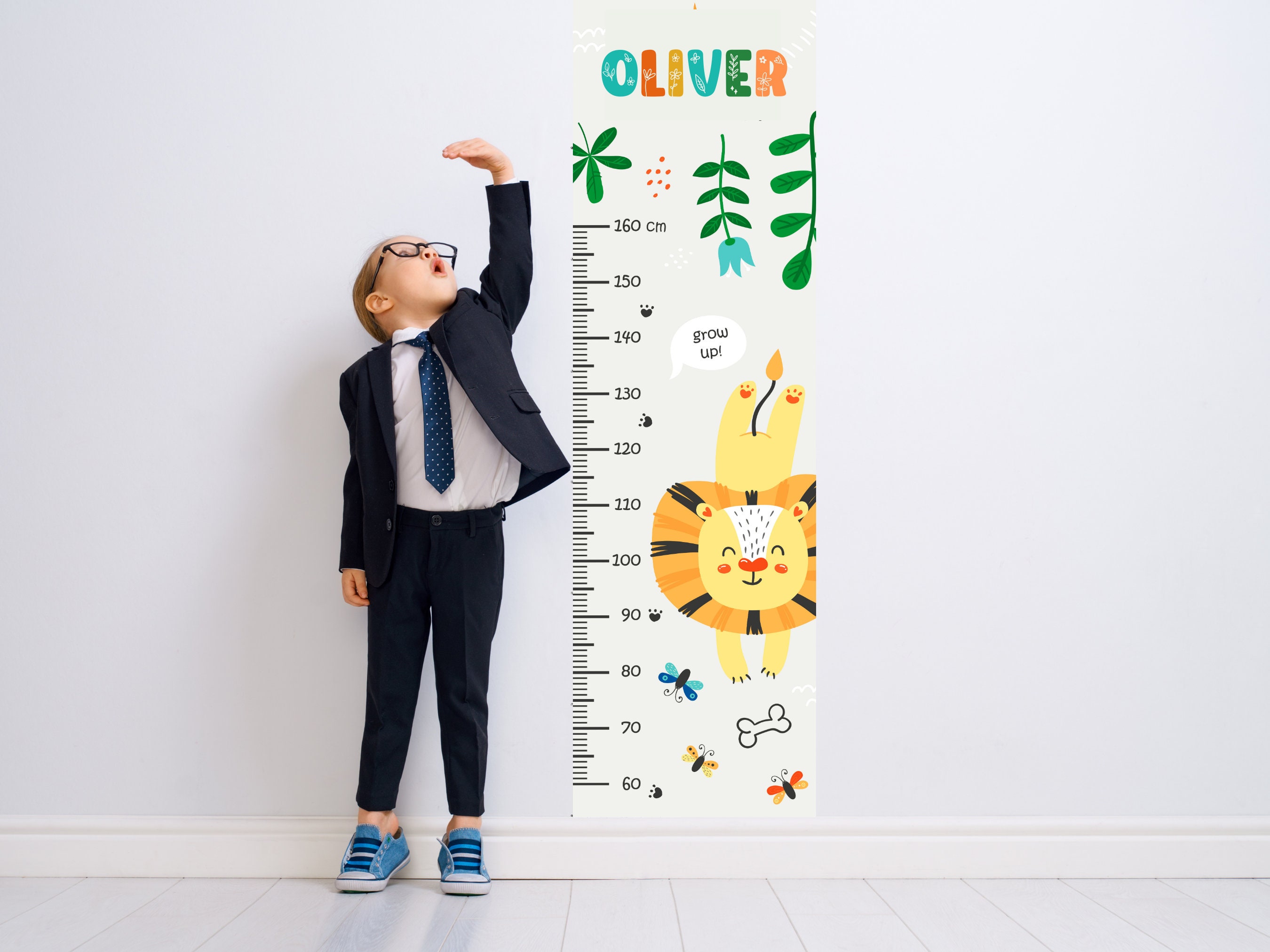 Height Chart for Kids, Custom Growth Chart for Kids, Kids Growth Chart ...