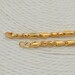 Real 22k Yellow Gold Chain Necklace Handmade Jewelry for Gift, Indian ...