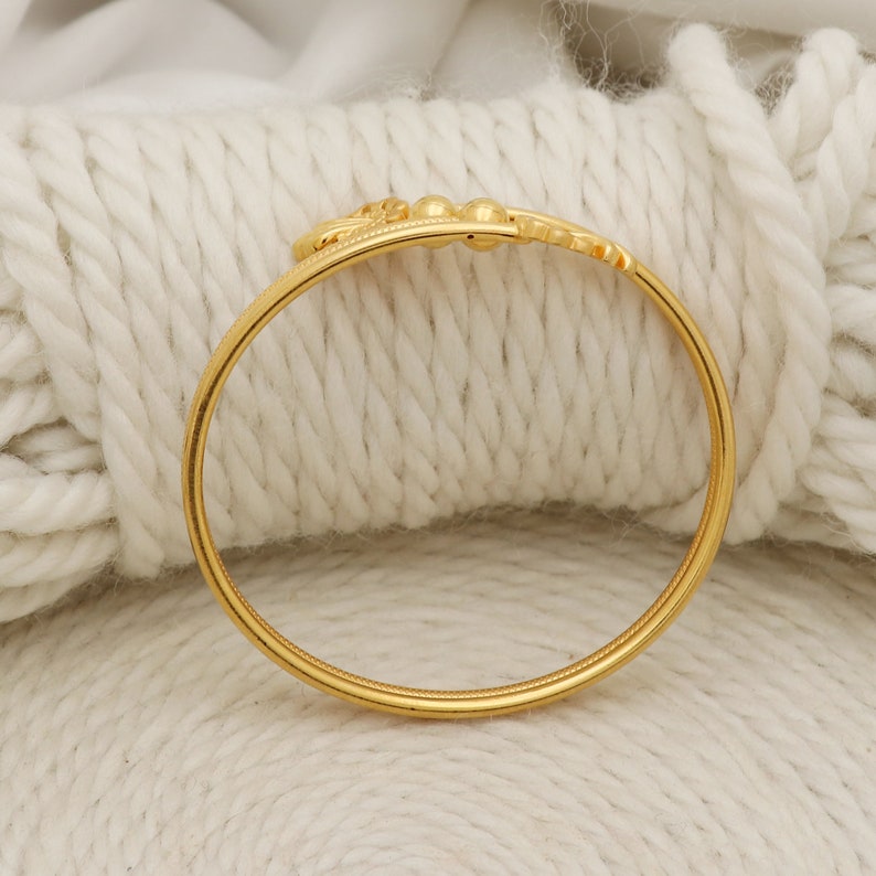 Wedding 22k Gold Bangle Bracelet, Fine Gold Handmade Women Jewelry, Indian Jewellery, Gift, Real ...