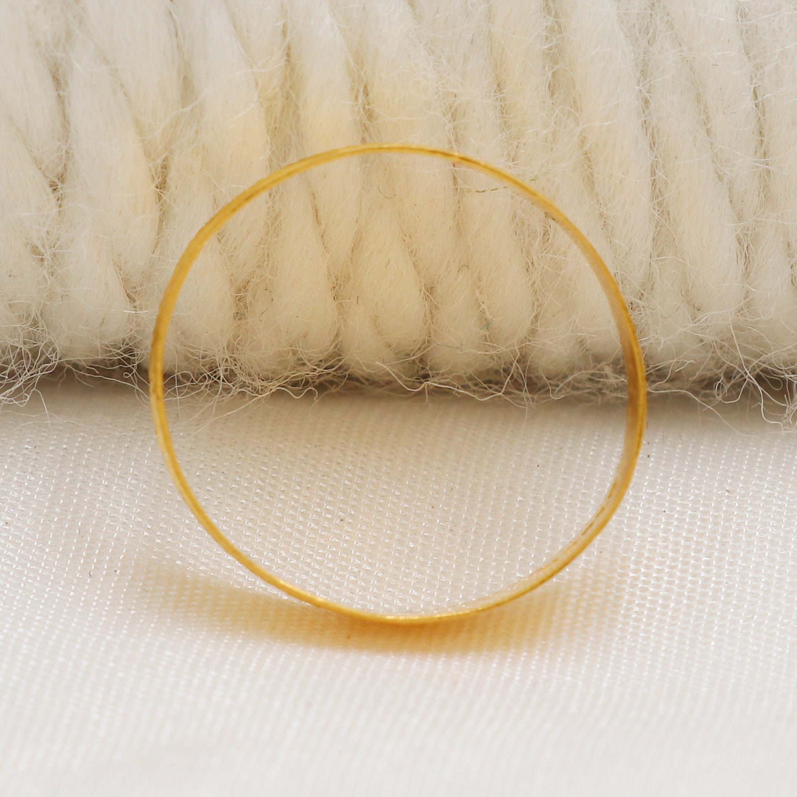 Band Ring 22k Hallmark Gold Handmade Indian Ring , Luxurious Jewelry ...