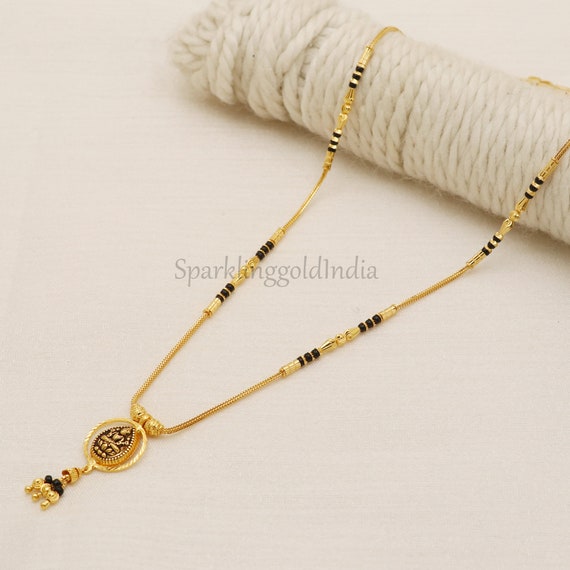 Gold mangalsutra chain without pendant with price store