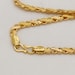 22k Gold Chain Necklace Chain Fine Gold Handmade Women - Etsy