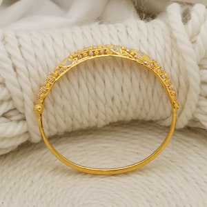 Wedding 22k Gold Bangle Bracelet, Fine Gold Handmade Women Jewelry, Indian Jewellery, Gift, Real ...