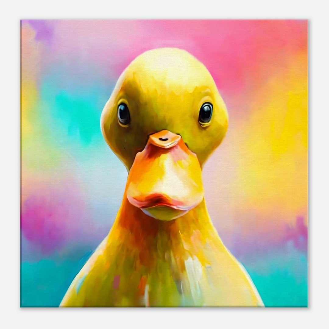 Daphne the Duck Original Art by Alex Iverston, Abstract, Unique ...