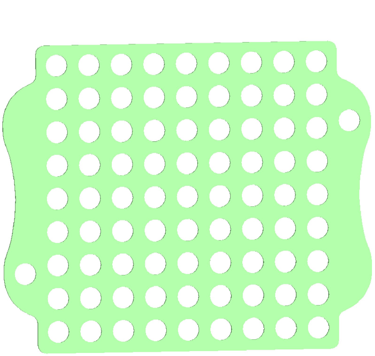 Circle Stencil Set - Sprinkle Stencil STL - Round Stencil, 4 Sizes ...