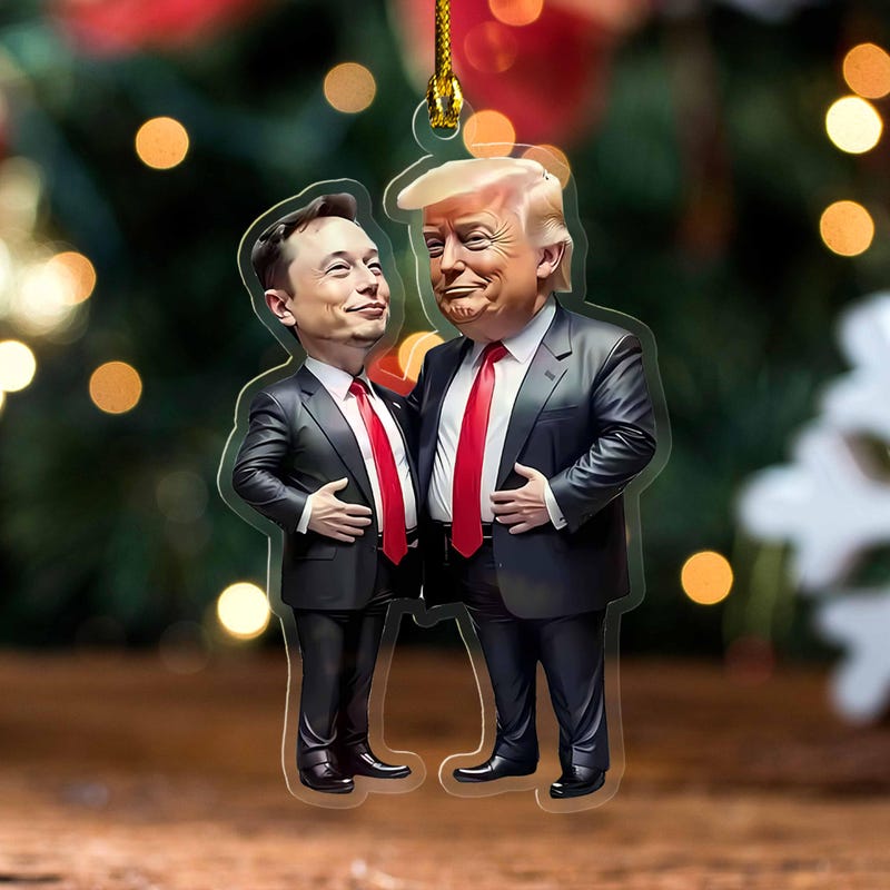 Donald Trump Tree Topper - Etsy