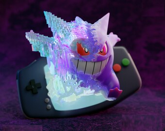 Gengar 3d Stl Etsy