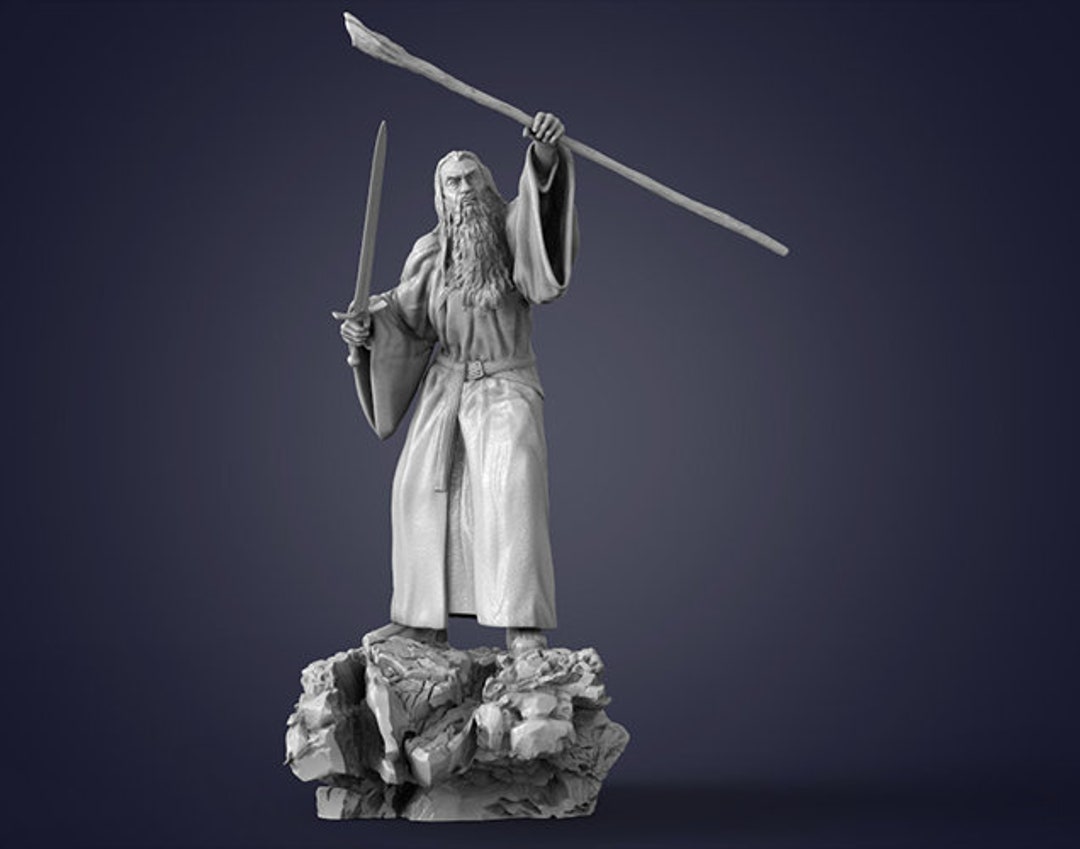 GANDALF 3D STL File Model Gandalf Print Ready Ready 3D - Etsy GANDALF 3D STL File Model Gandalf Print Ready Ready 3D - Etsy