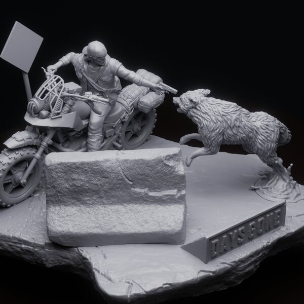 3d Days Gone Stl - Etsy