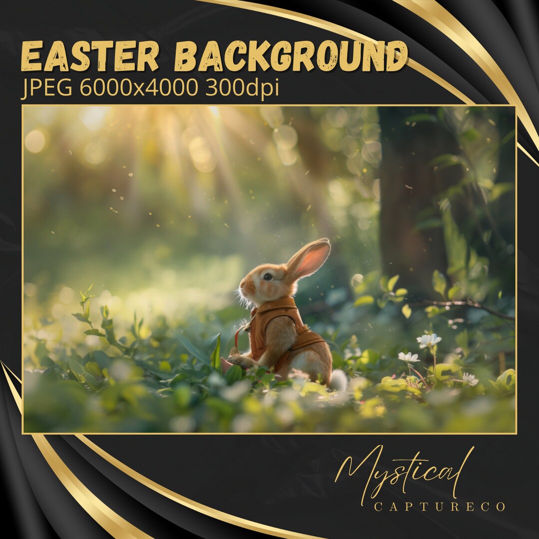 Background Easter Composite Overlay Easter Bunny Rabbit DIY Photos JPG ...