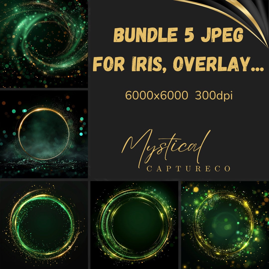 Bundle Overlay Iris Insert Composite JPG Oeil Iris Photographie écrin Overlay - Etsy