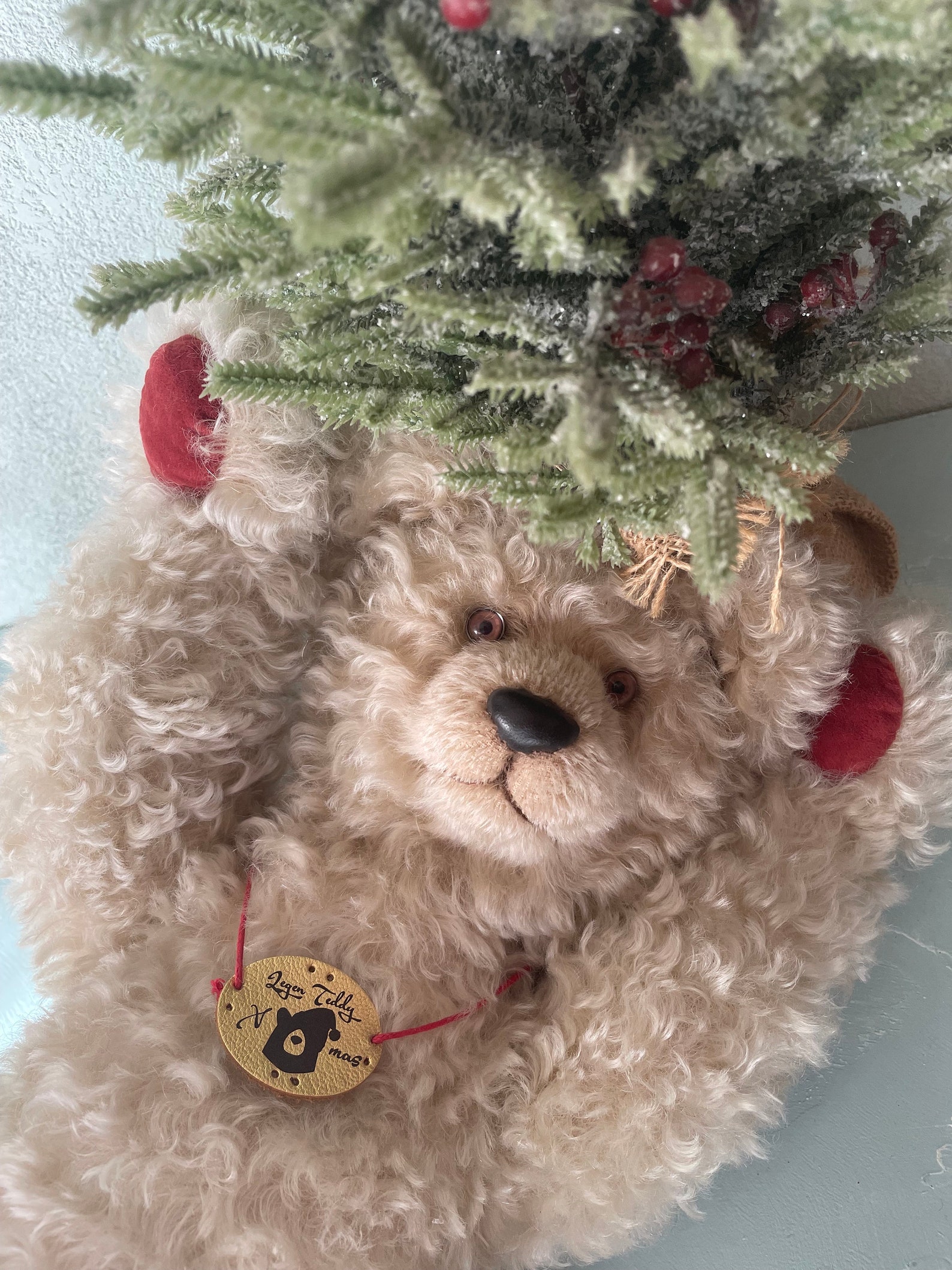 Leon - Teddy Bear Christmas Teddy Bear Collectible Toy Author's ...