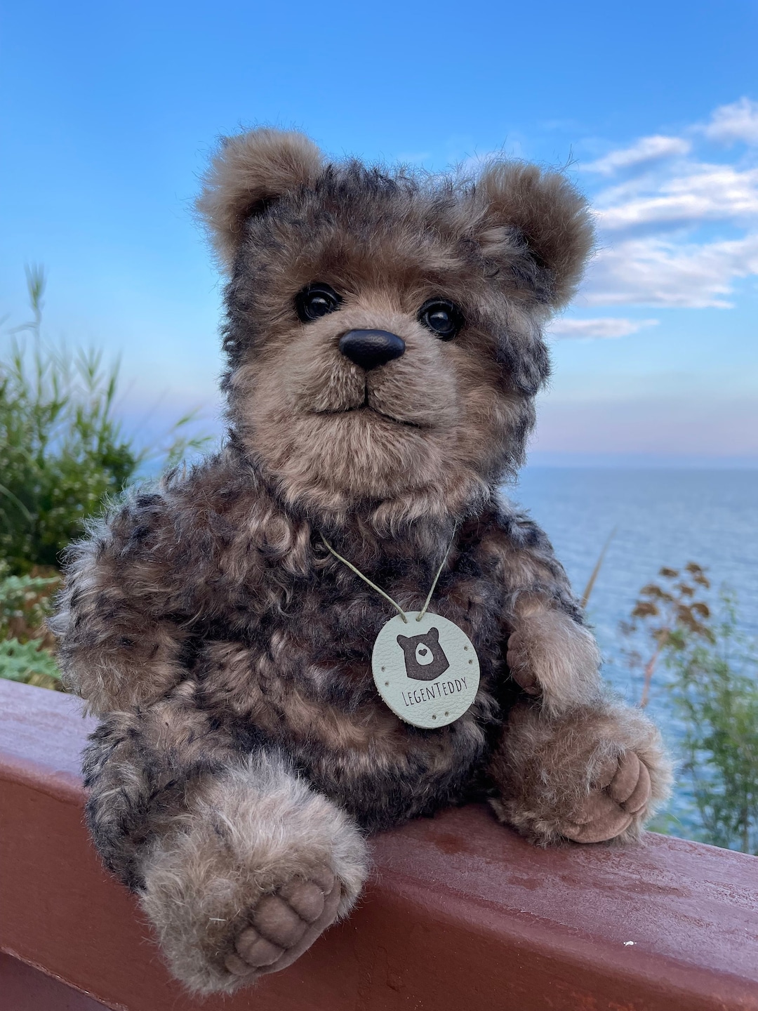 Chester - Teddy Bear Bear Collectible Toy Author's Handmade Lux Mohair ...