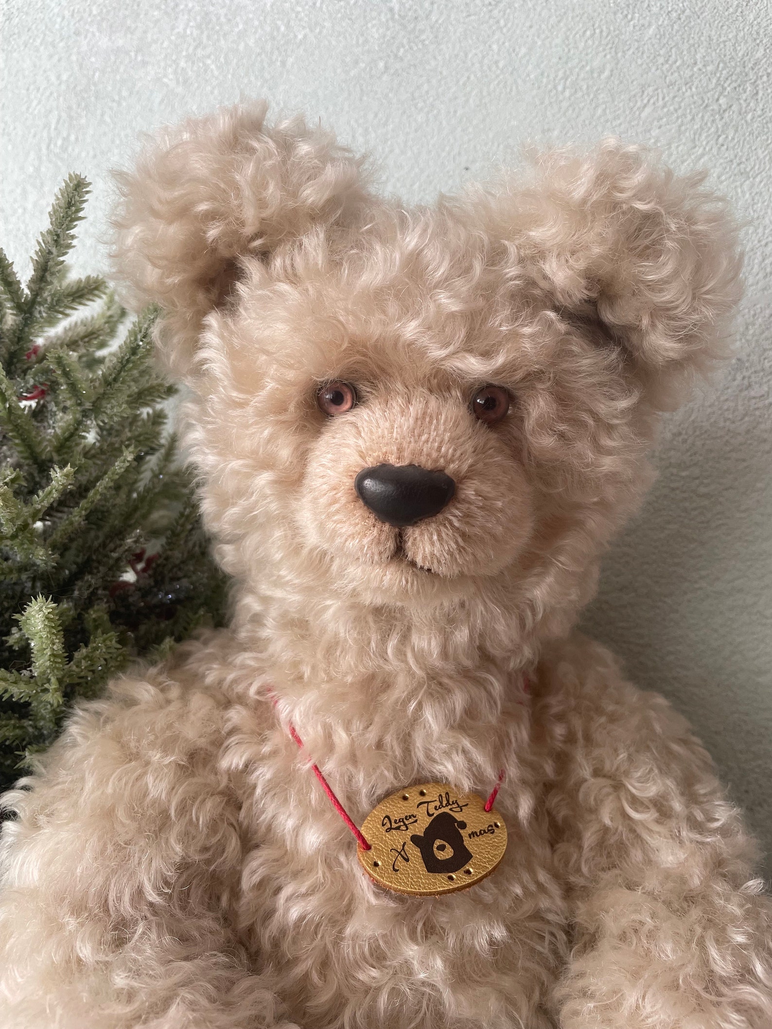 Leon - Teddy Bear Christmas Teddy Bear Collectible Toy Author's ...