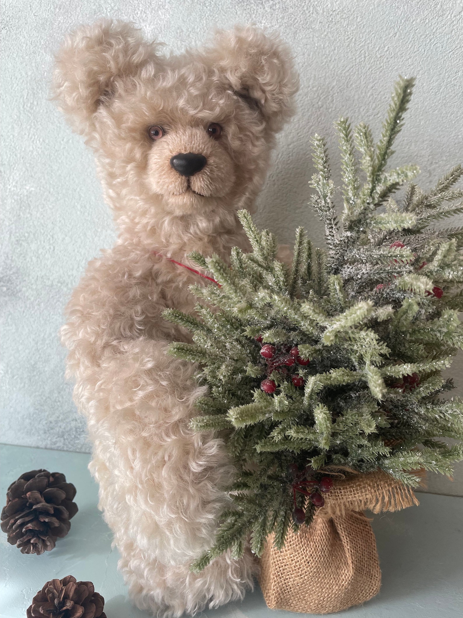 Leon - Teddy Bear Christmas Teddy Bear Collectible Toy Author's ...