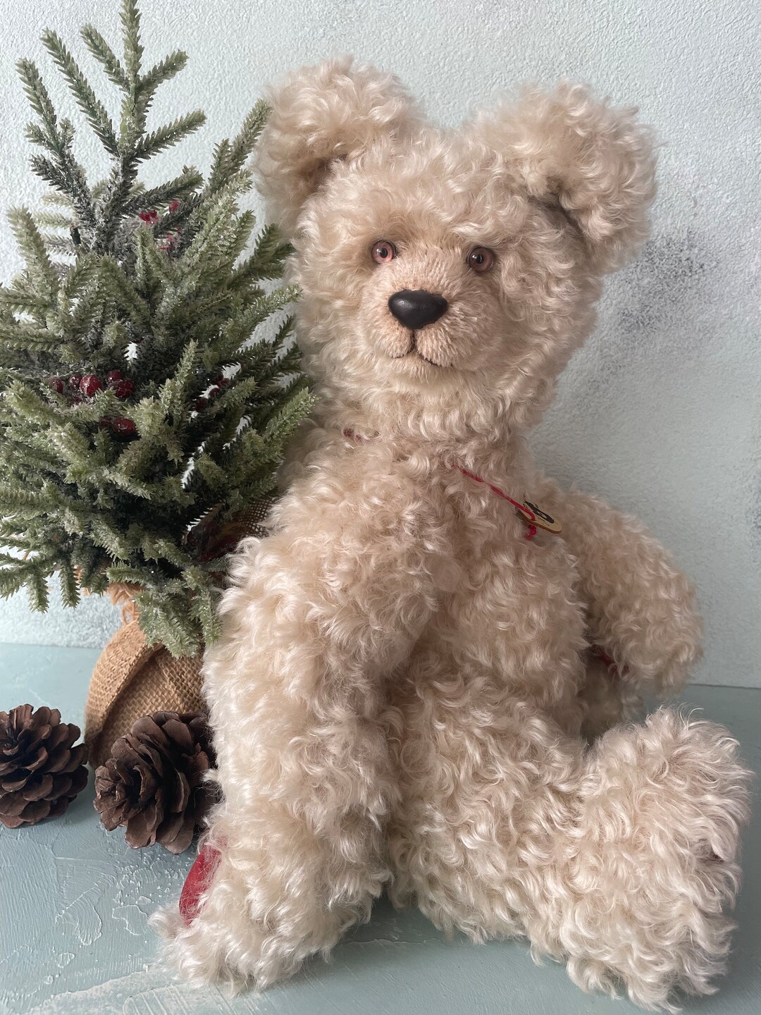 Leon - Teddy Bear Christmas Teddy Bear Collectible Toy Author's ...