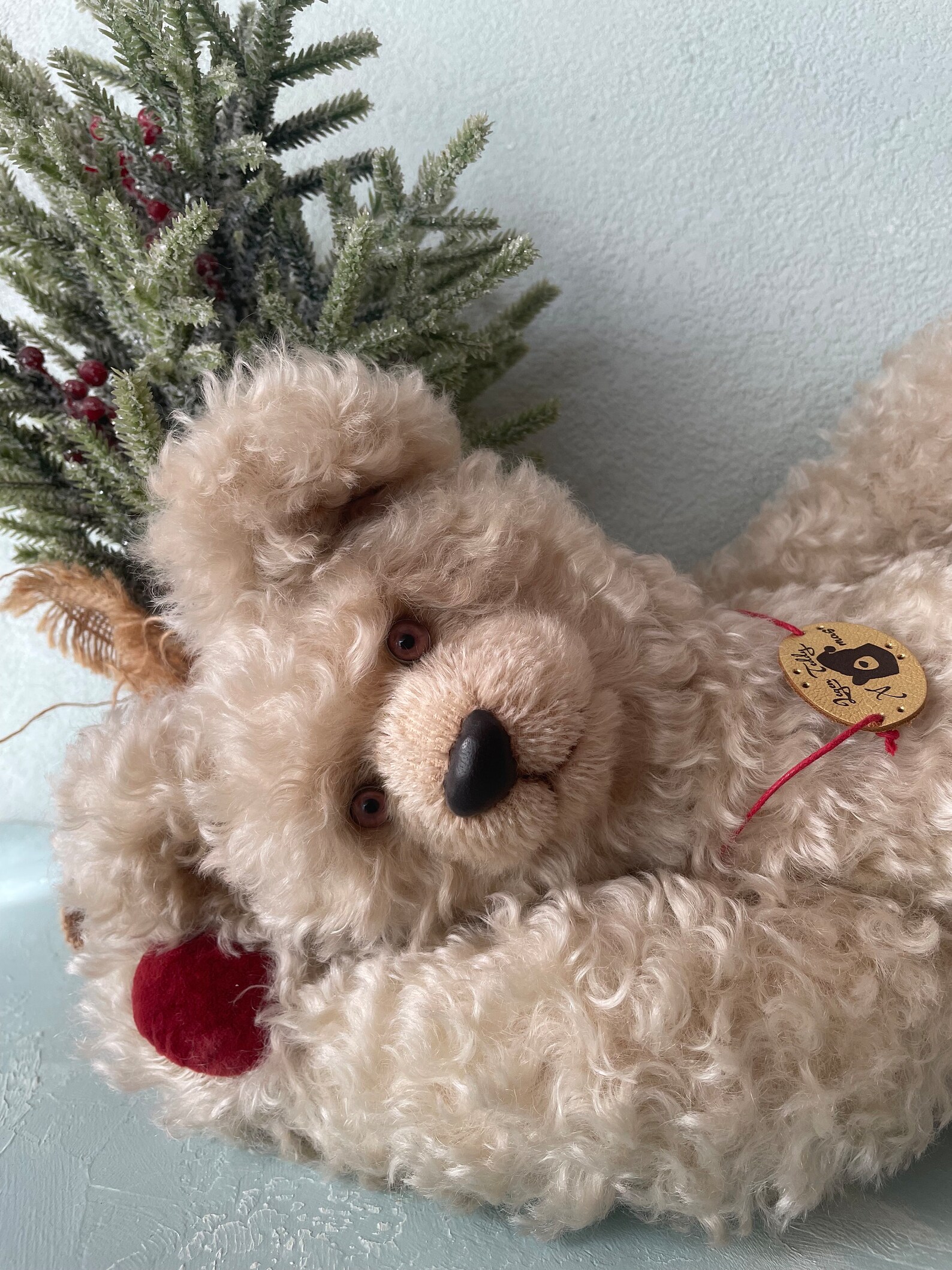 Leon - Teddy Bear Christmas Teddy Bear Collectible Toy Author's ...