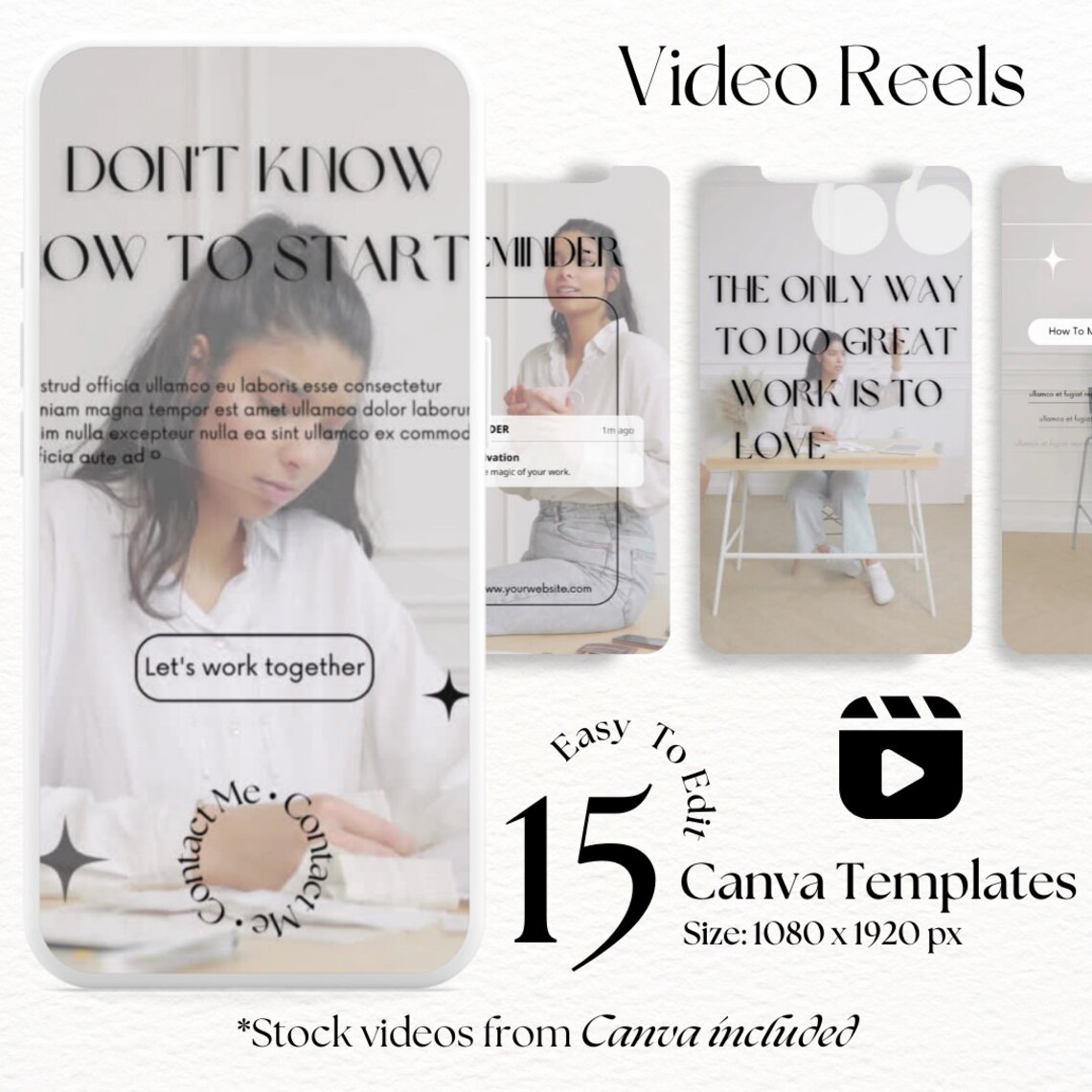 Instagram Reels Video Templates, Ugc Content Creator, Ugc Starter Kit ...