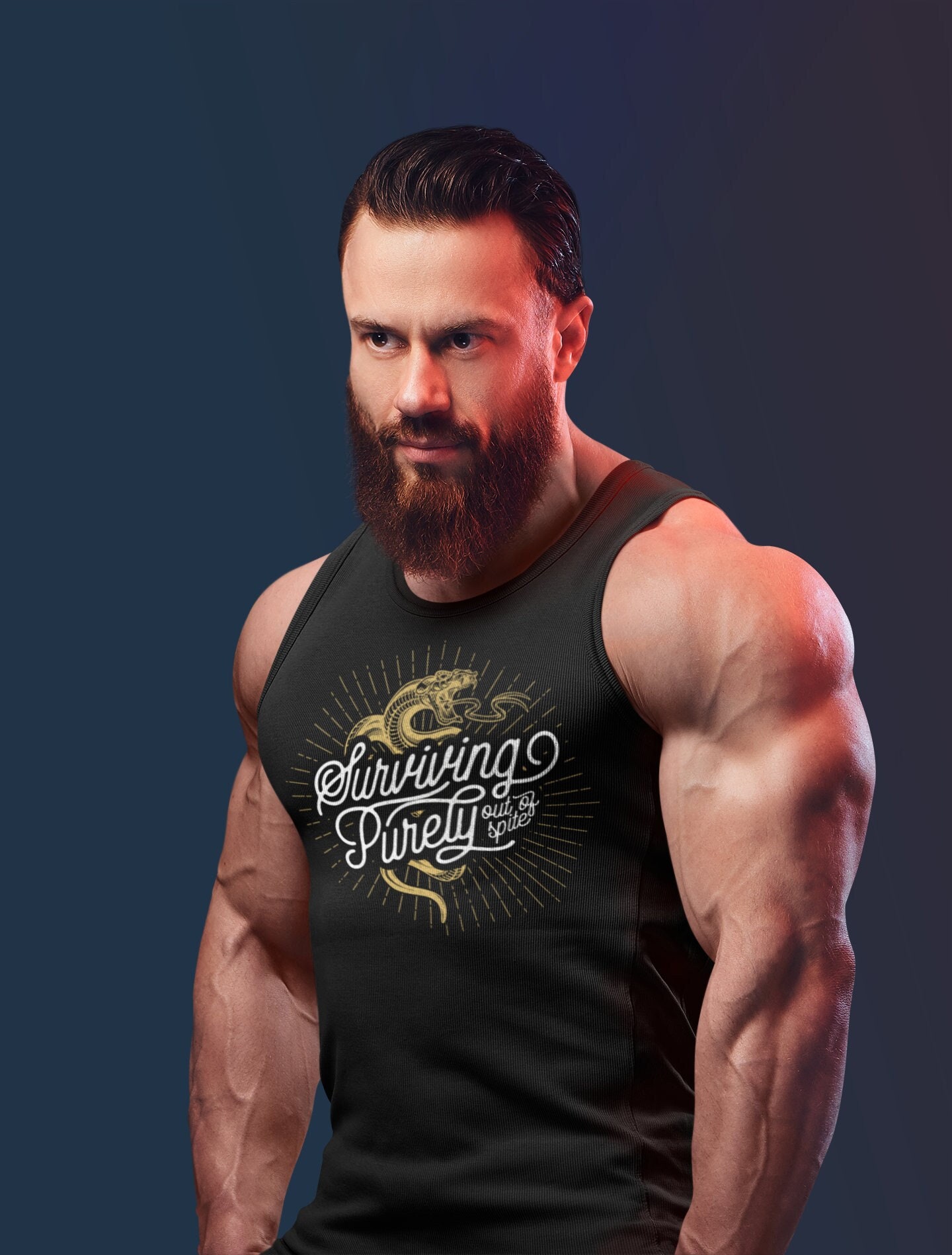 Spiteful Resilience: Surviving Purely Out of Spite Men's - Etsy