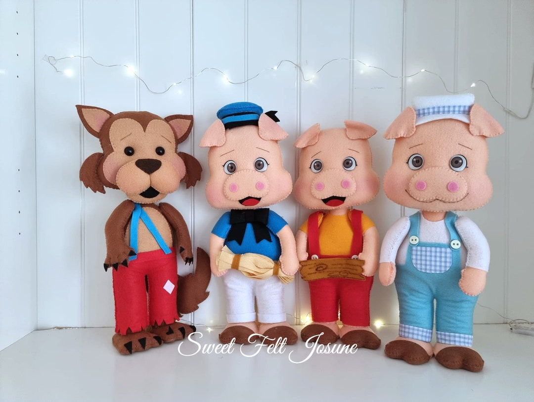 Inspiration Dolls the Three Little Pigs Birthday Decoration Children's ...