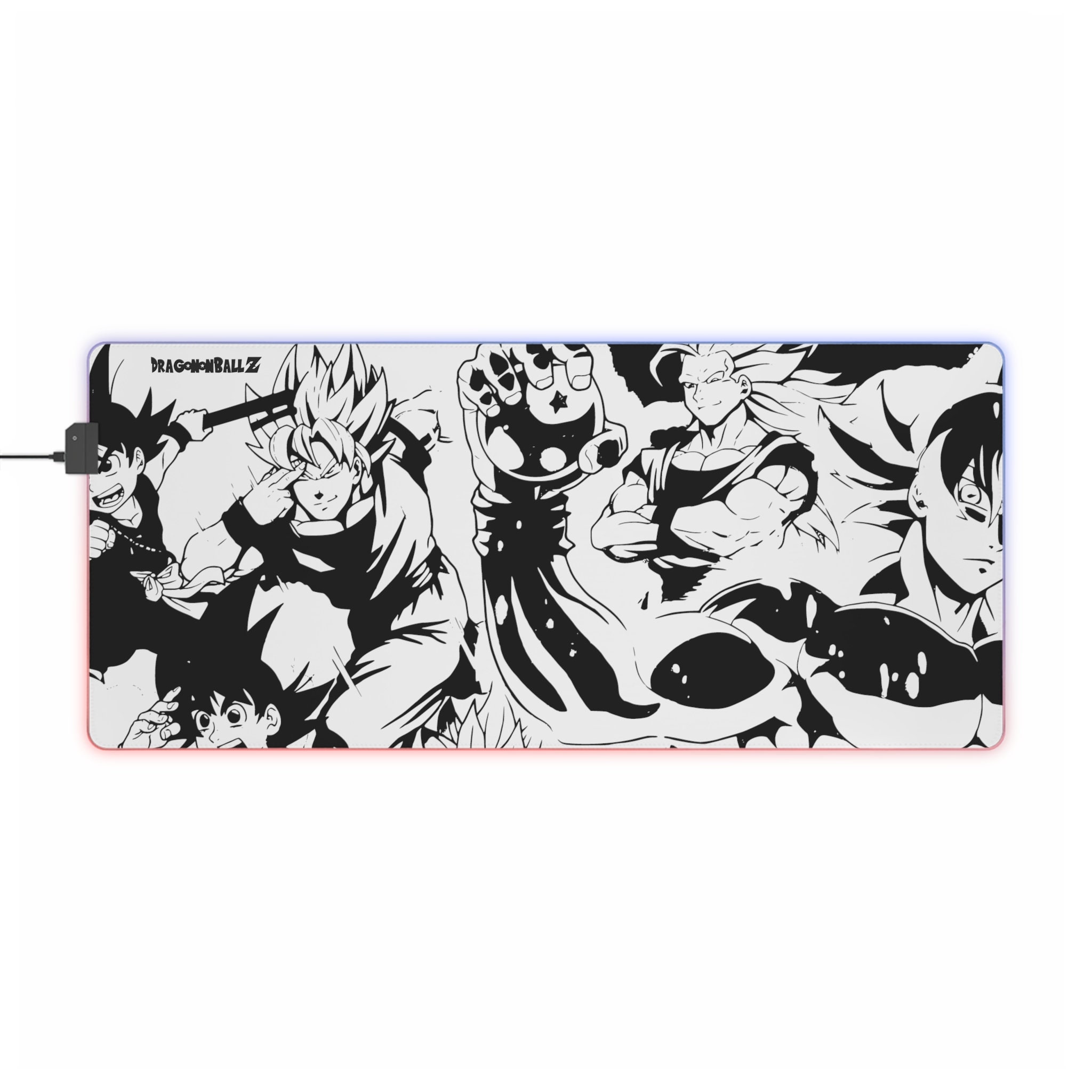 Dragon Ball Z, LED Gaming Mouse Pad, Photo Print,rgb Mouse Pad, Gift ...