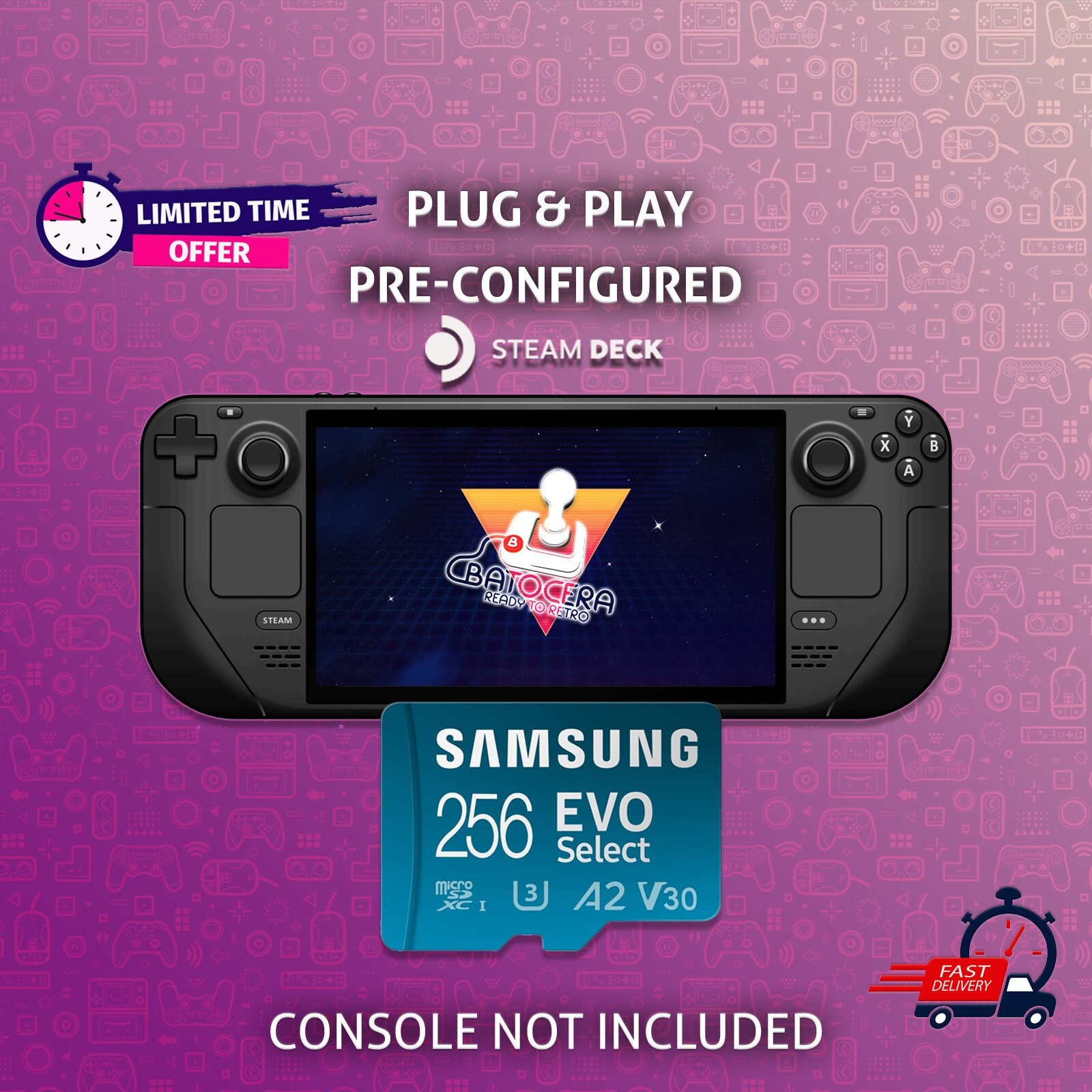 Batocera Steam Deck Retro Games Library fully Loaded - Etsy UK