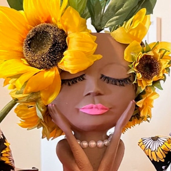 Large Face Planter - Etsy