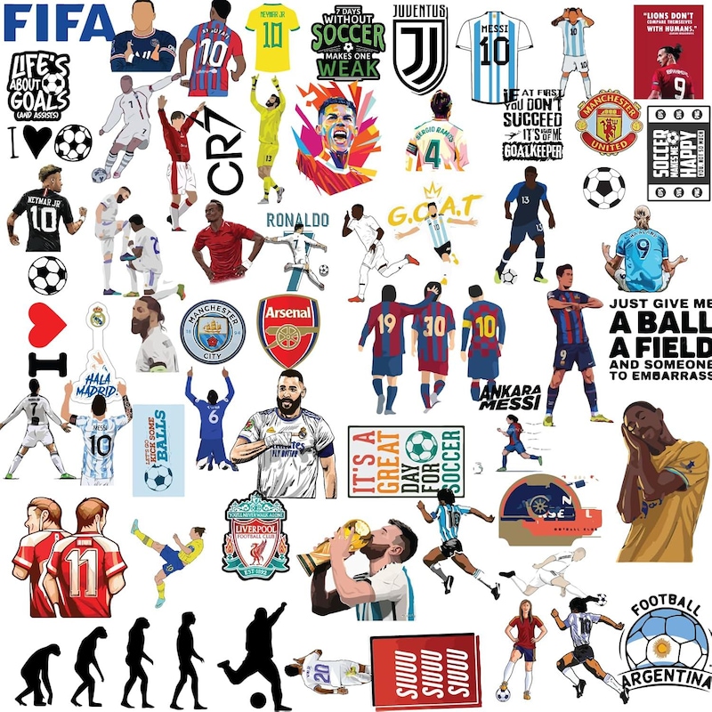Football Wall Stickers - Etsy