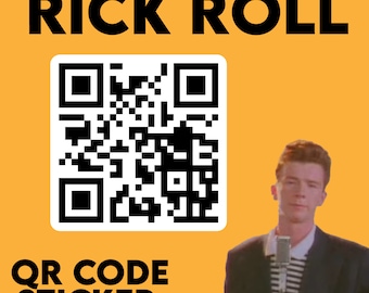 Rick Roll QR Code - Etsy