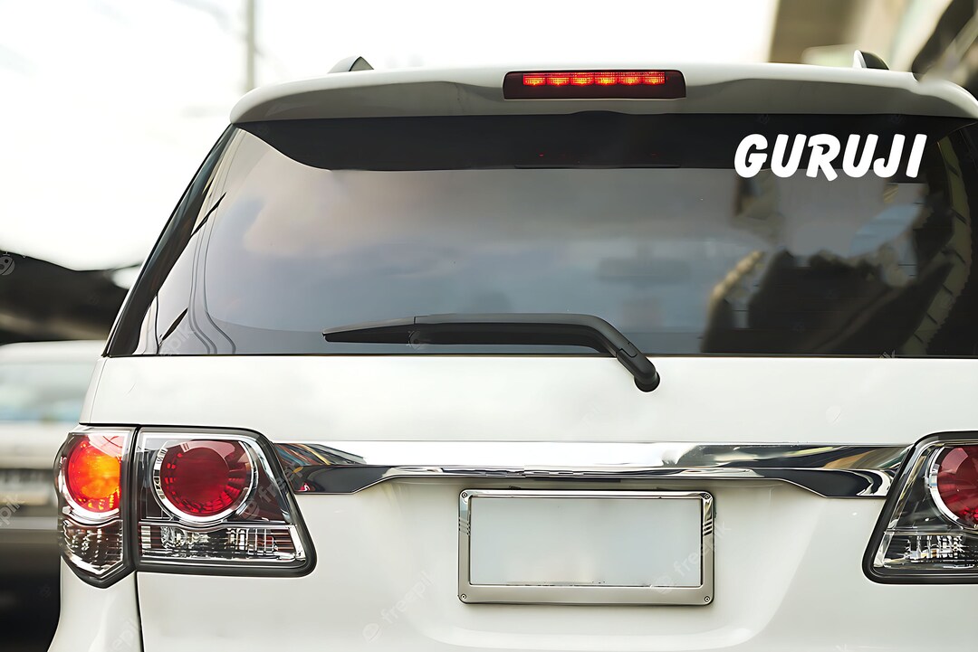 Guruji Sticker, Vinyl Decal Sticker for Car, Bike and Accessories - Etsy