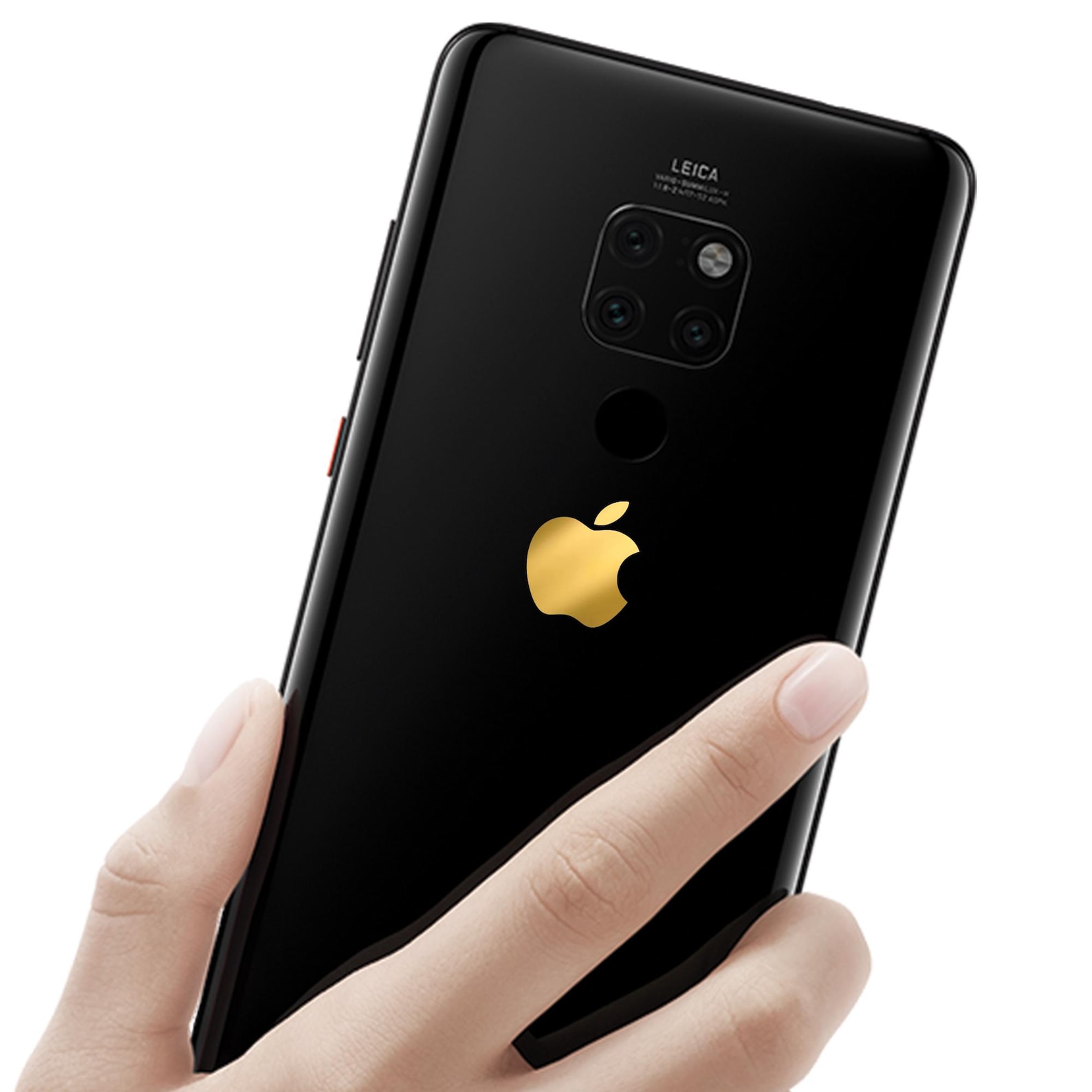 Apple Logo Sticker for Mobile, Phone (compatible for All Androids ...