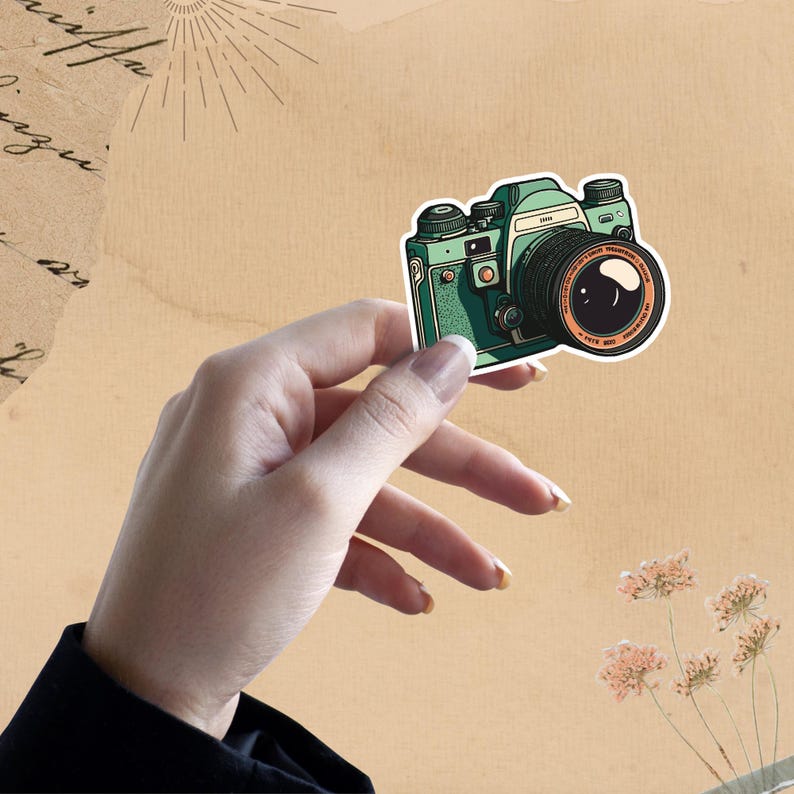 28pcs Vintage Vinyl Stickers Pack | Waterproof, Residue-free ...