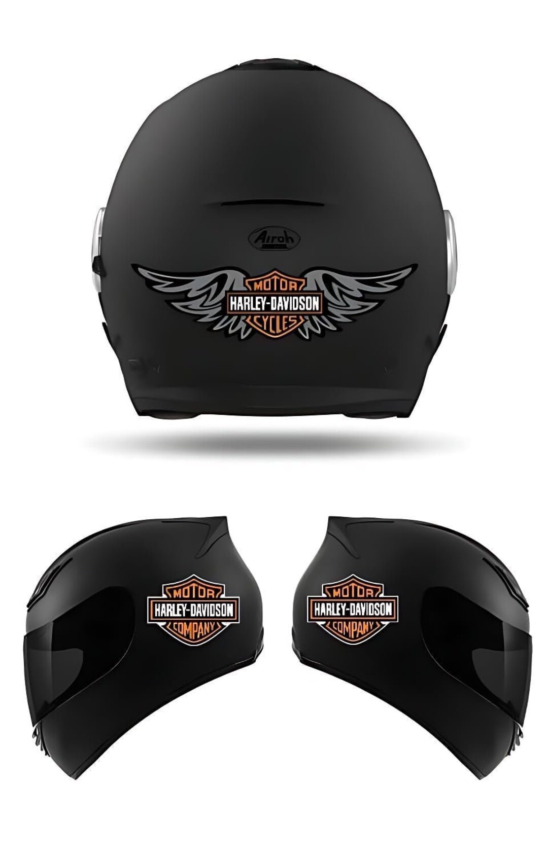 Harley Davidson Motorcycles Sticker for Helmet and Accessories Vinyl - Etsy