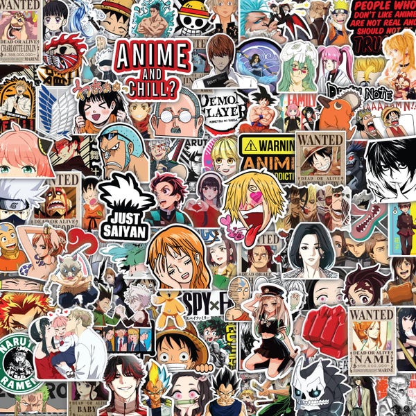 Anime Stickers - Etsy Canada