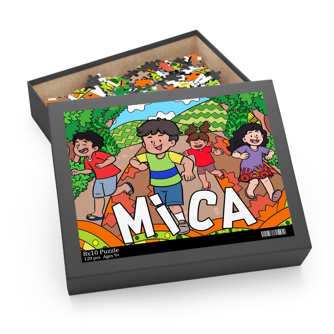 MICA Puzzle 120 Pieces, MICA Puzzle, Salvadoran Puzzle, Salvigames ...