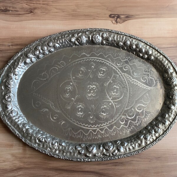 Silver Tray - Etsy