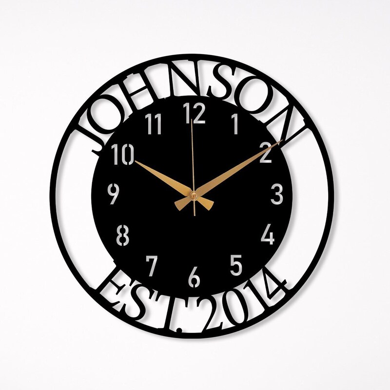 Unique Wall Clock - Etsy