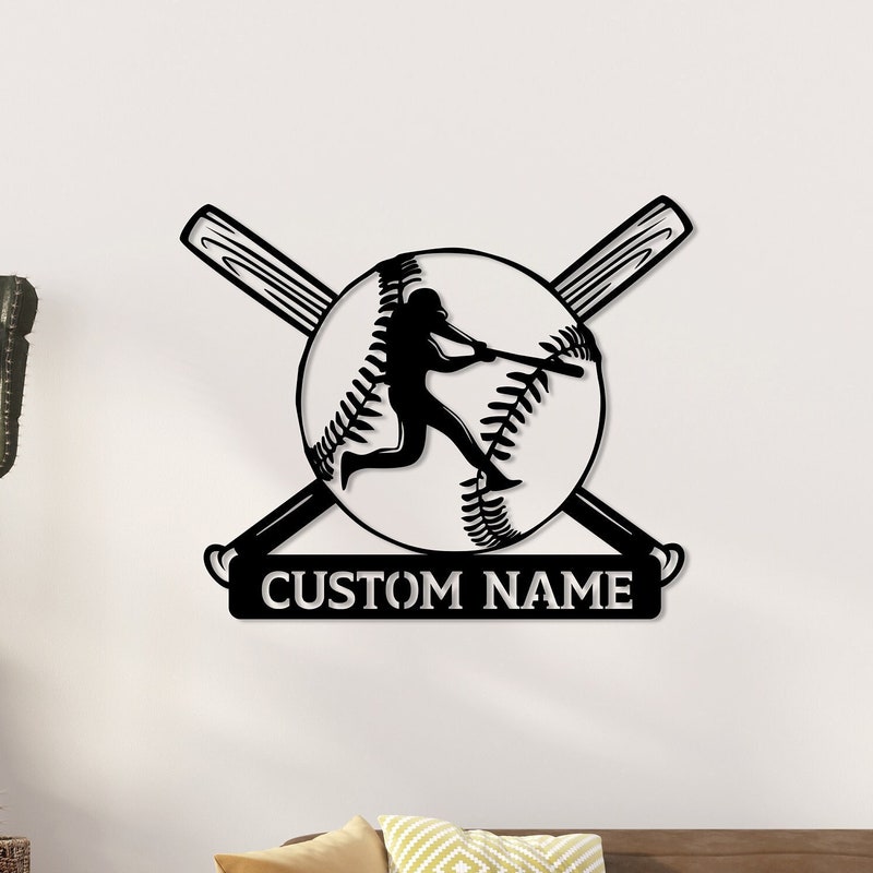 Baseball Wall Decor - Etsy