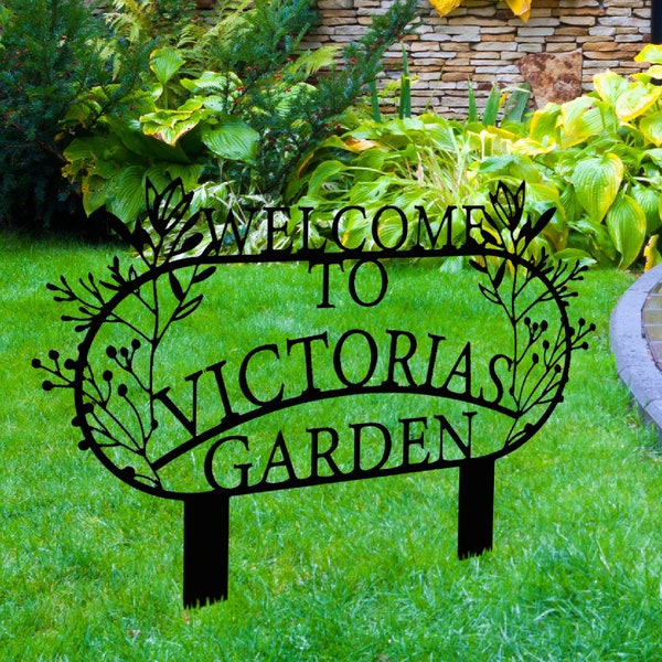 Metal Welcome Sign White - Etsy