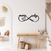 Custom Infinity Metal Wall Sign, Personalized Infinity Name Sign ...