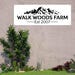 Custom Mountain Metal Farm Sign, Rustic Decor, Colored Barn Name Sign ...