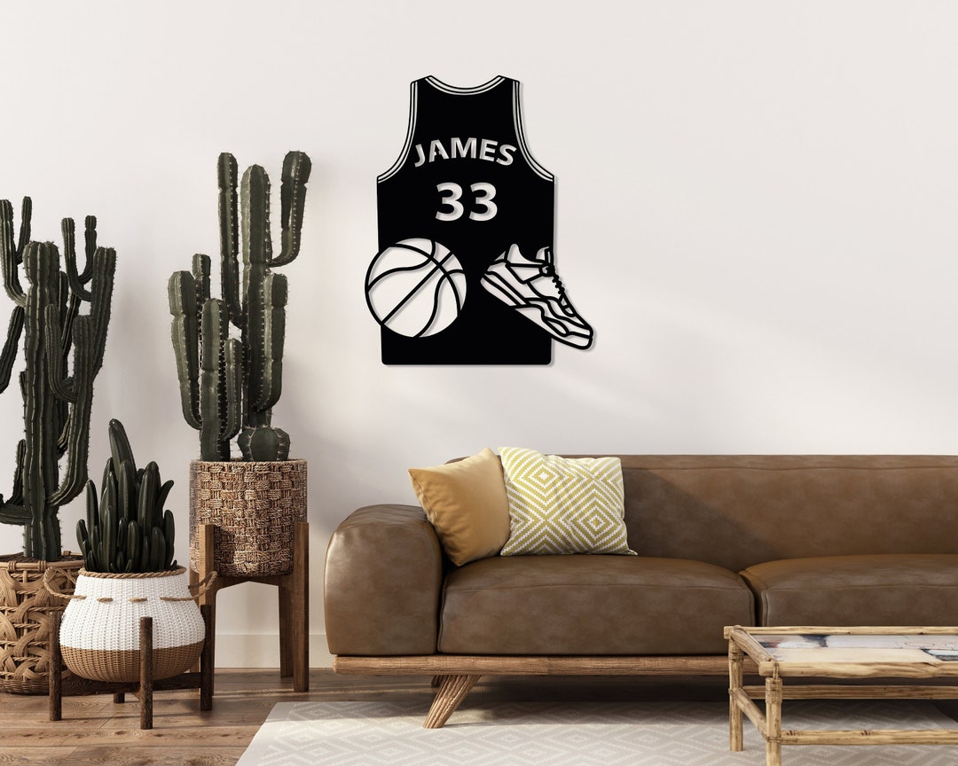 Custom Basketball Metal Sign, Basketball Fan Gift, Personalized Metal ...