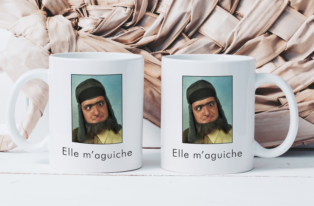Mug Elle M'aguiche - Funny Ceramic Mug - Original Humorous Gift Idea ...