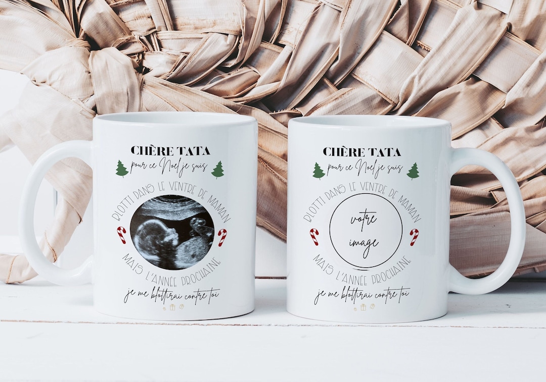 Dear Auntie Mug Cup - Future Auntie Auntie - Ceramic Mug - Christmas ...