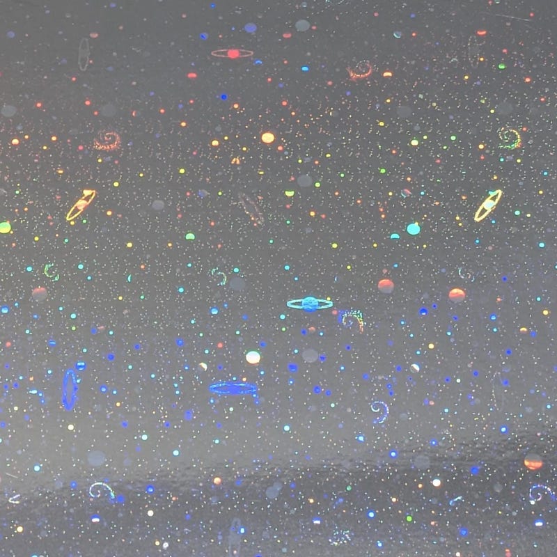 Holographic Star Foil - Etsy