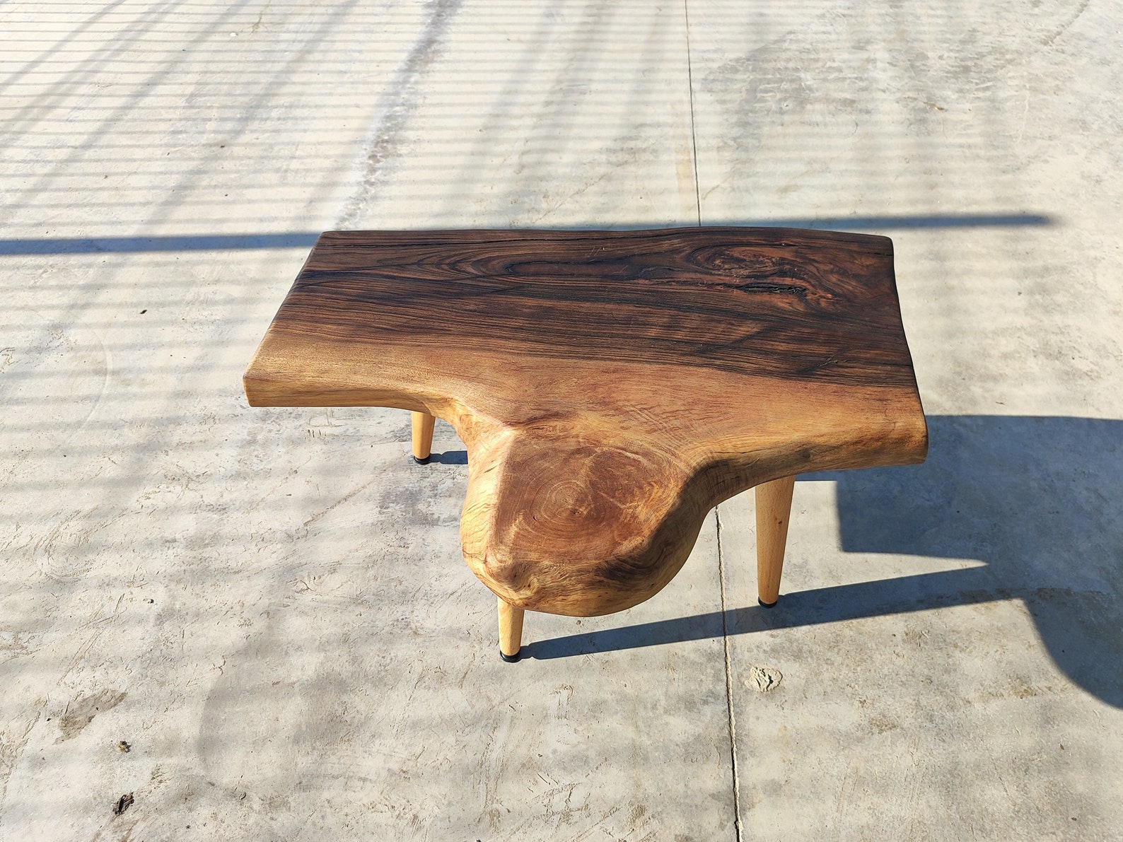 Rustic Handmade Wood Coffee Table - Unique Walnut (WG-1039) Wodygody - Etsy