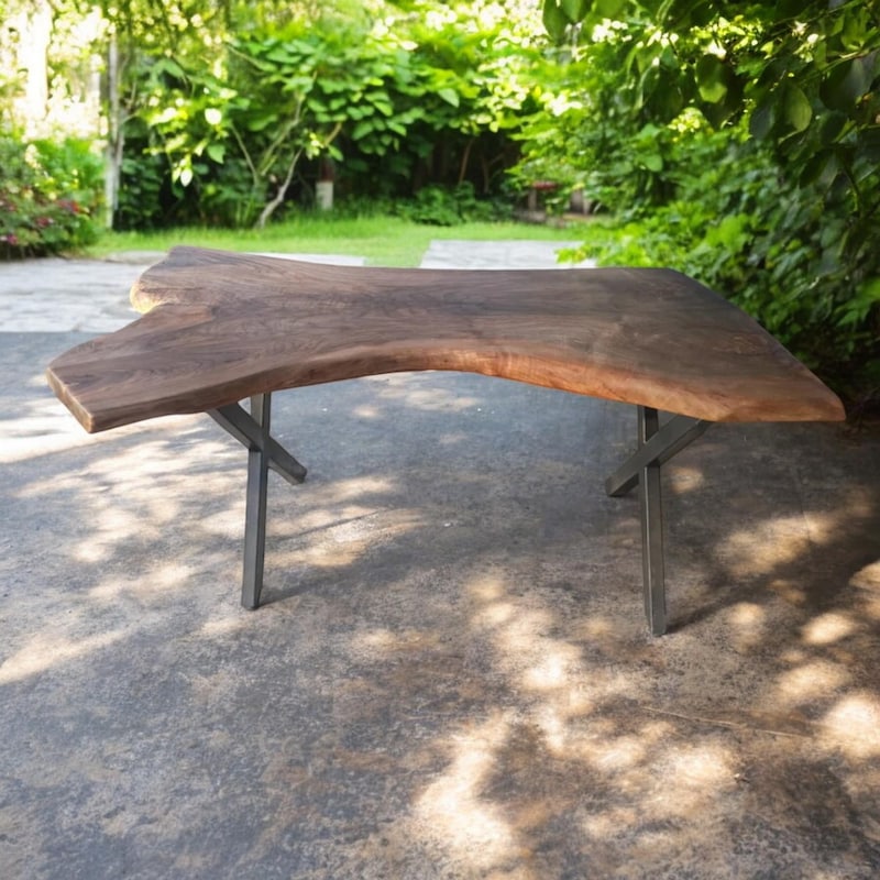 Rustic Wood Dining Table - Etsy