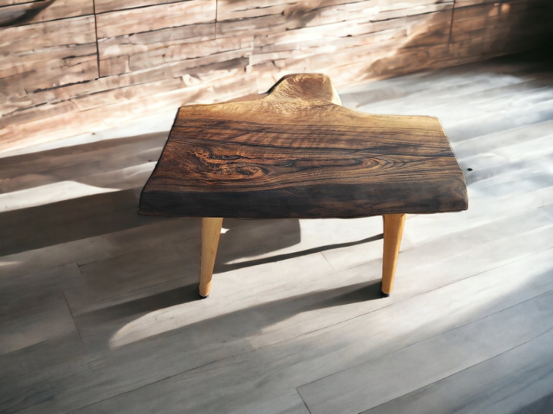 Rustic Handmade Wood Coffee Table - Unique Walnut (WG-1039) Wodygody - Etsy