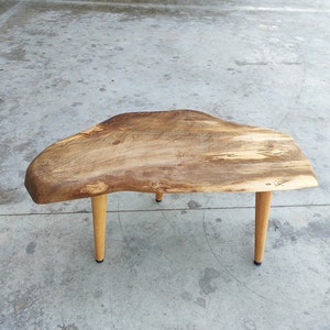 Rustic Handmade Wood Coffee Table - Unique Walnut (WG-1061) - Etsy