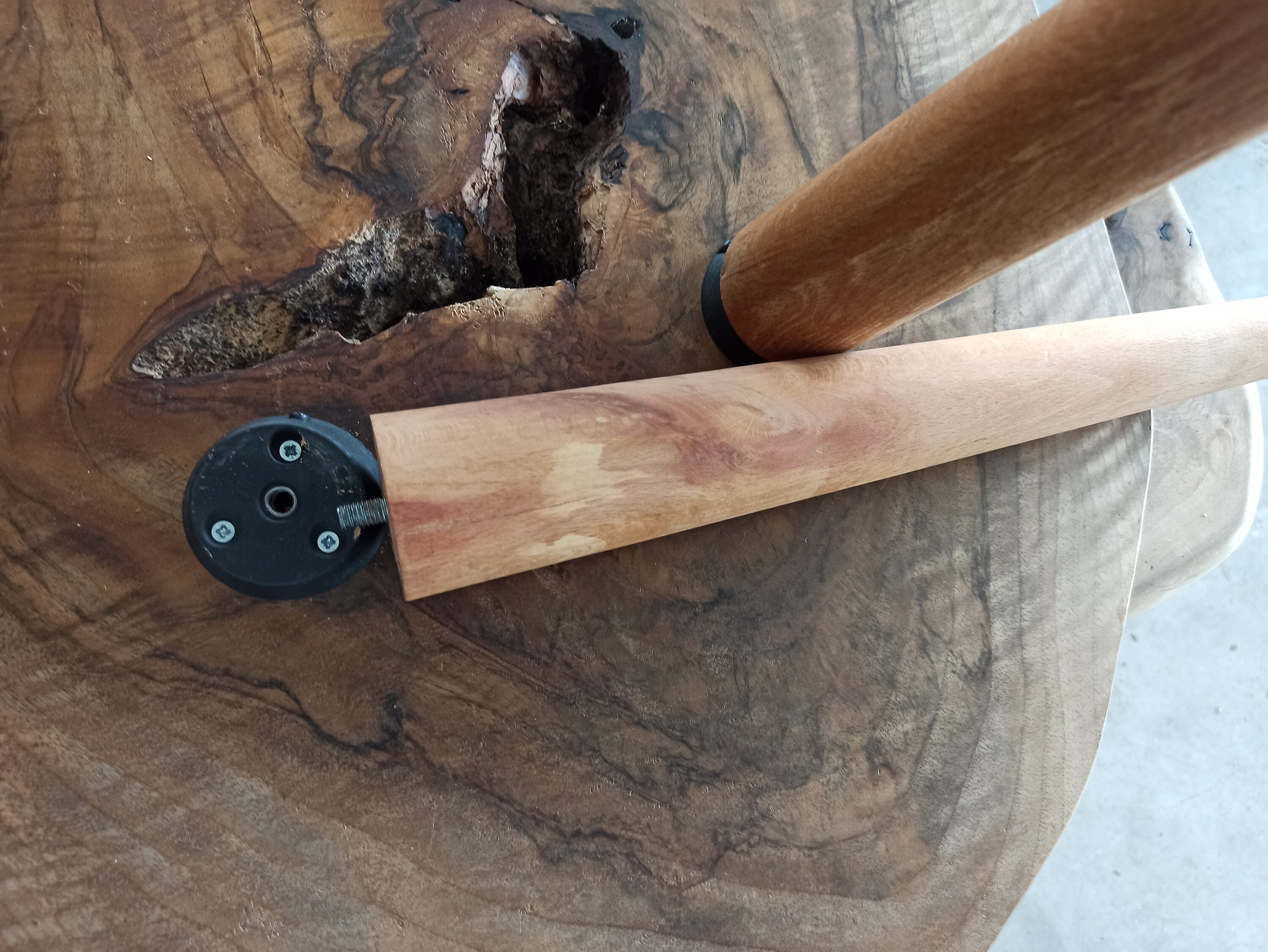 Rustic Handmade Wood Coffee Table Unique Walnut WG-1096 - Etsy